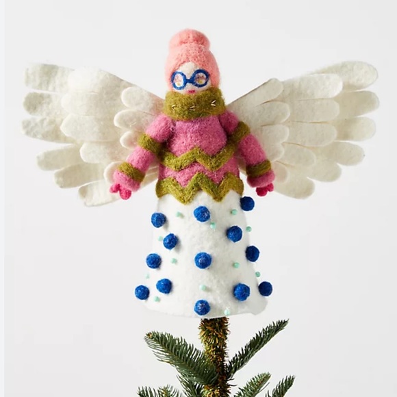 Anthropologie | Holiday | Iso Anthropologie Quirky Angel Tree Topper ...